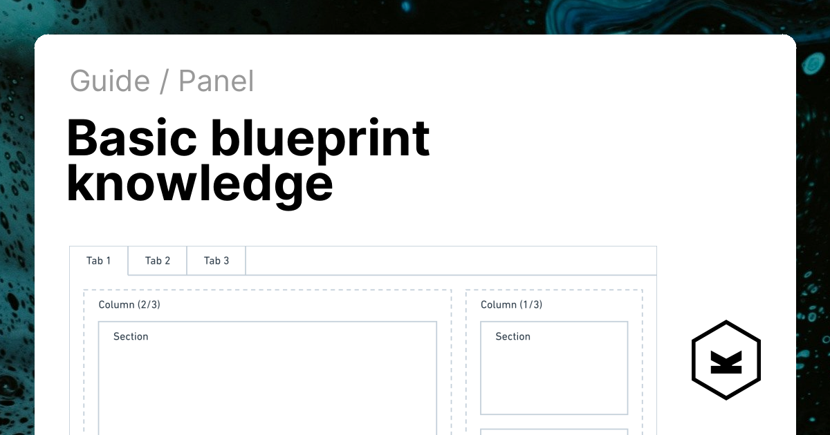 Basic blueprint knowledge | Kirby CMS